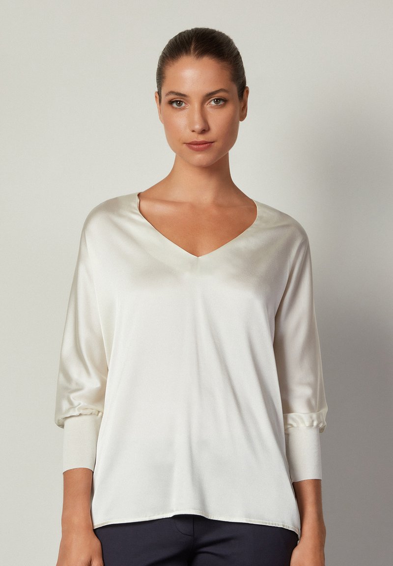 Falconeri Blouse - panna/nude - Zalando.be