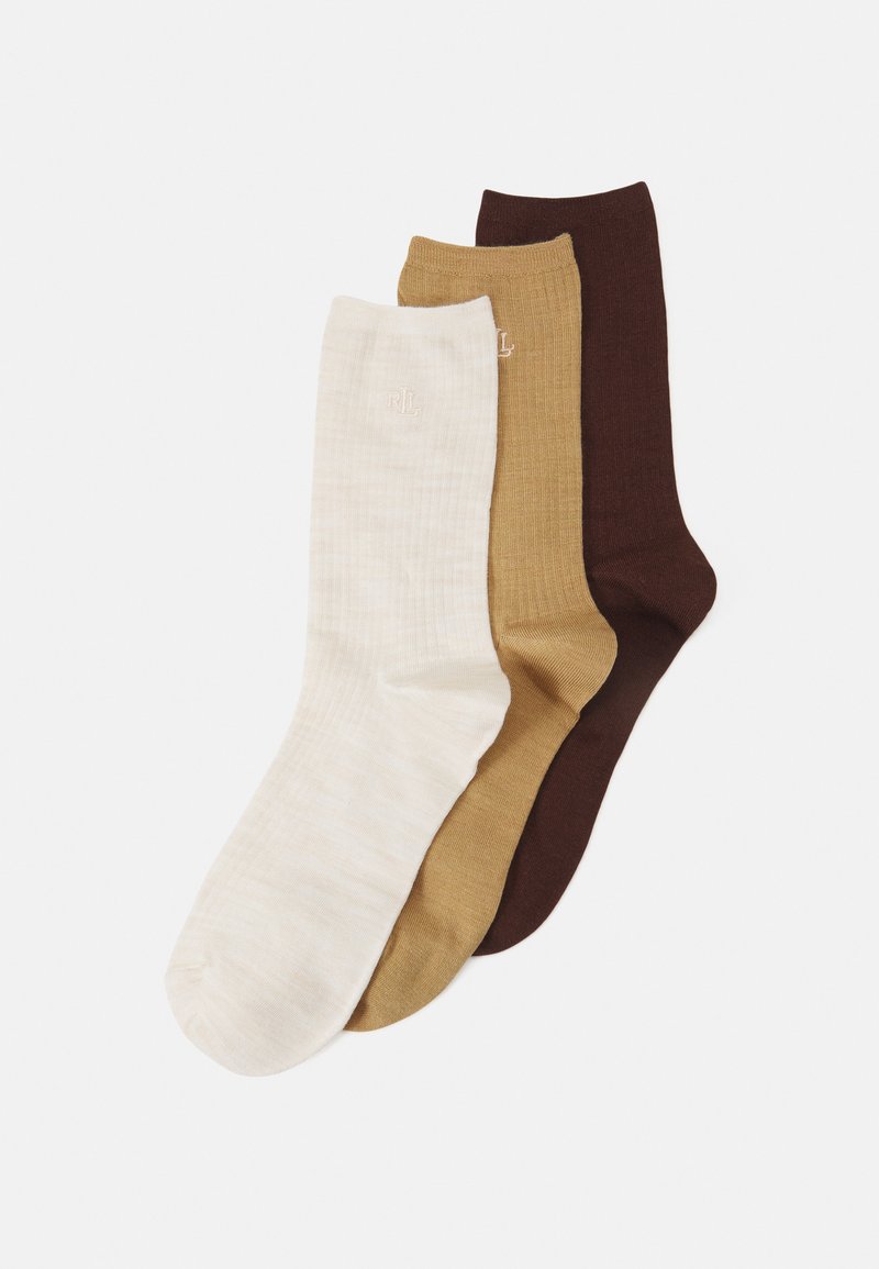 Lauren Ralph Lauren CREW 3 PACK - Socks - black - Zalando.de