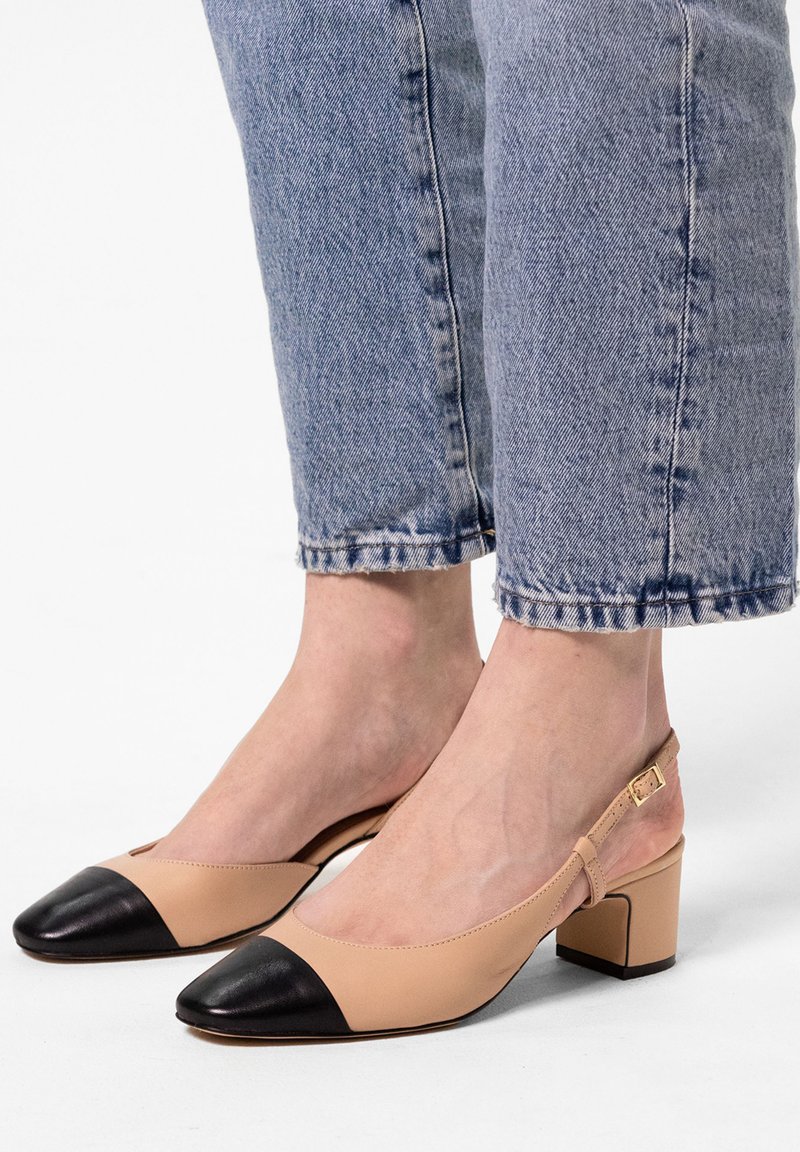 Manfield SLINGBACK - Klassieke pumps - schwarz/zwart - Zalando.nl