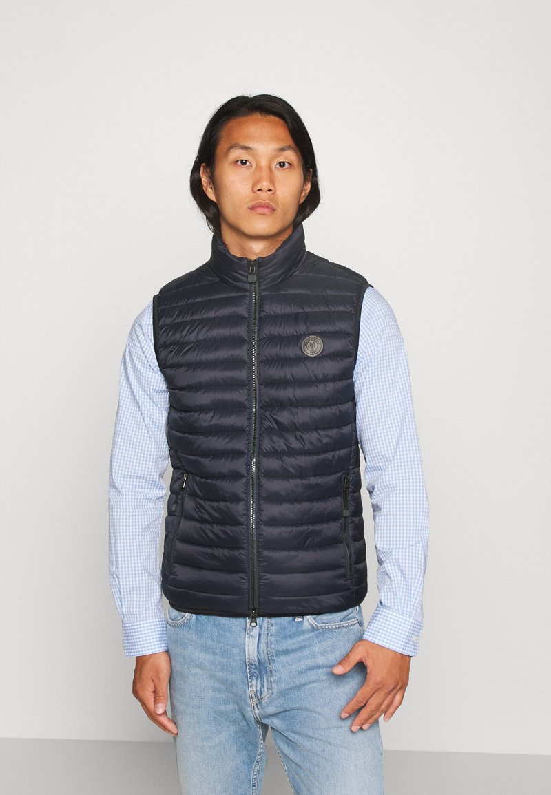 Marc O'Polo NO DOWN STYLE - Weste - total eclipse/dunkelblau - Zalando