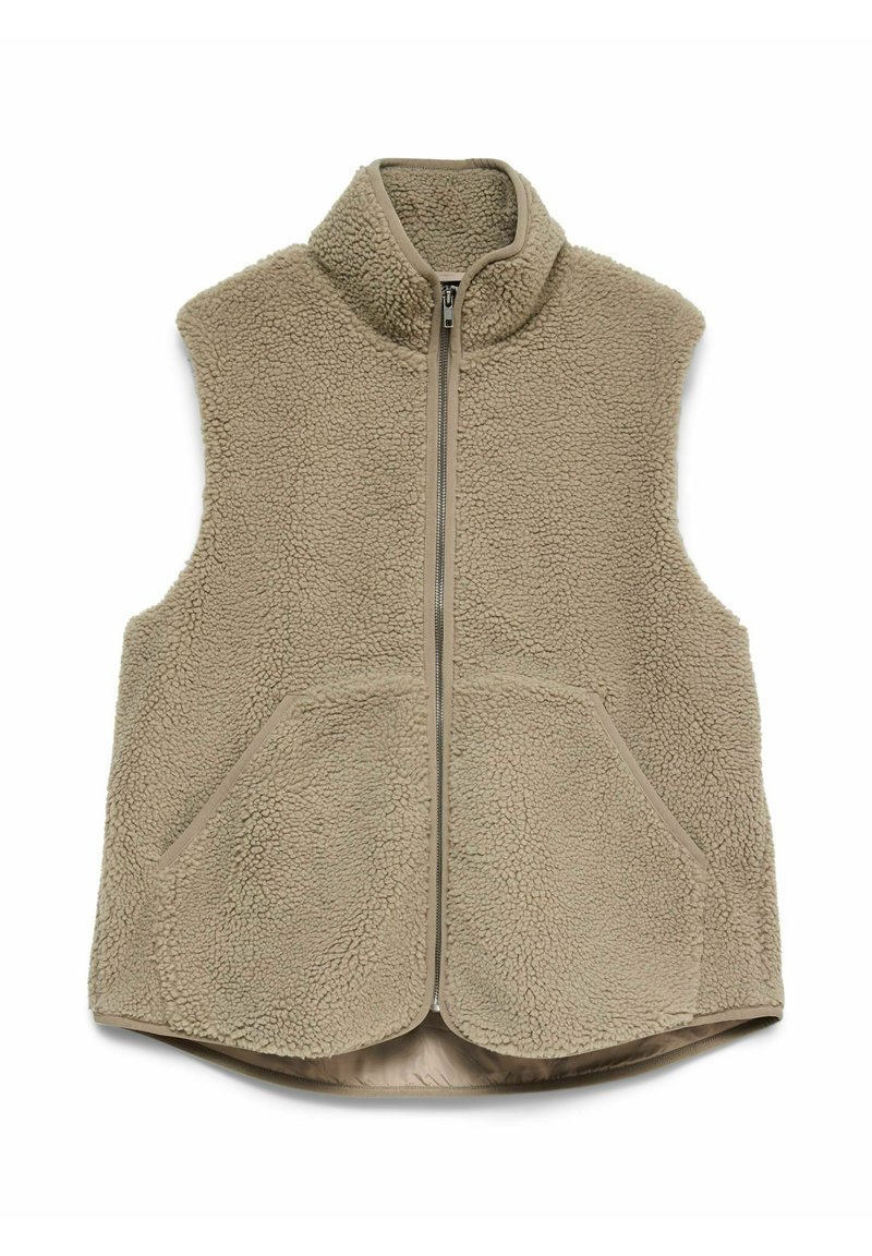 Vero Moda Teddy VMJOSEFINE - Weste - laurel oak/grau - Zalando