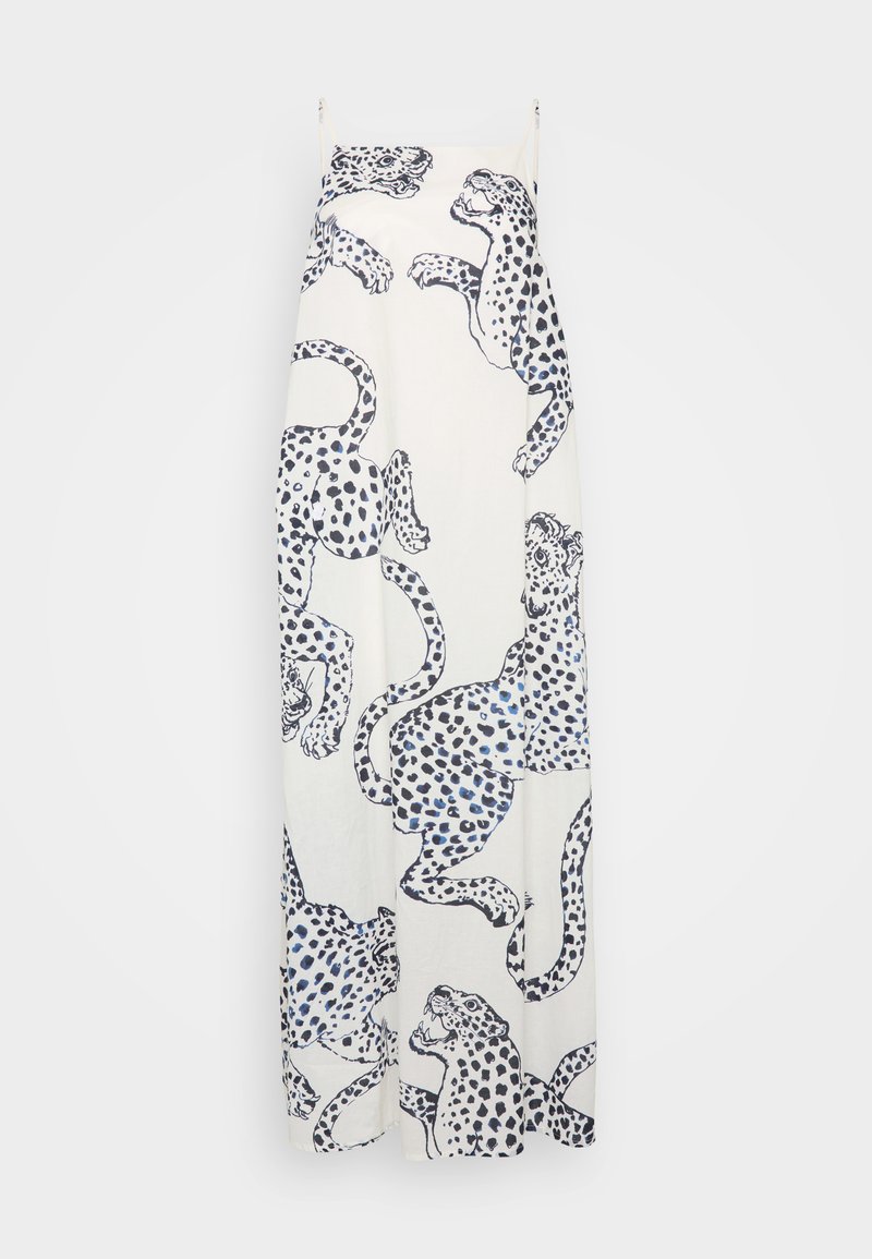 Desmond & Dempsey SQUARE NIGHTIE - Nightie - white/blue/off-white ...