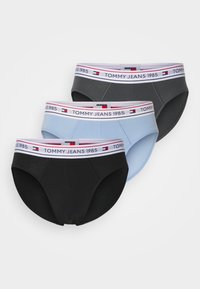 Tommy Jeans BRIEF 3 PACK - Briefs - black/mod blu/dark ash/black ...