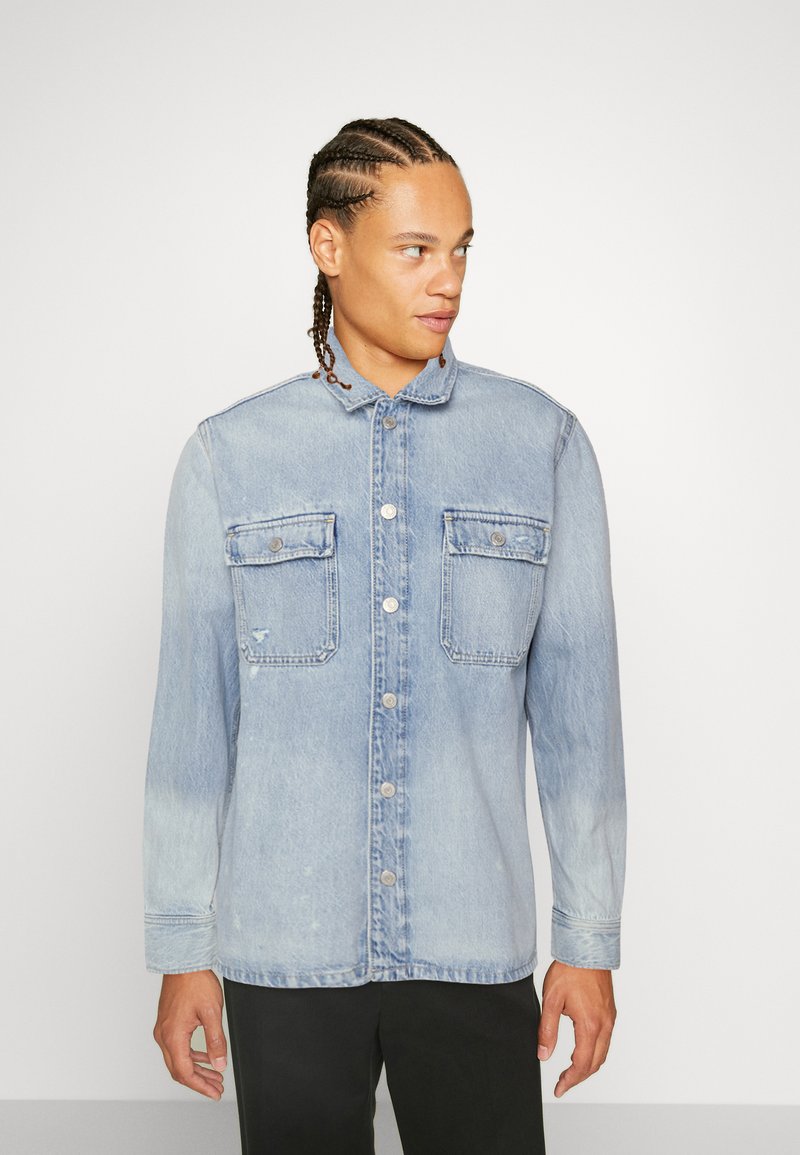 Pepe Jeans SUNFADE - Hemd - light-blue denim - Zalando.ch
