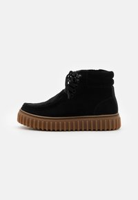 Clarks TOR HILL HI UNISEX - Bottines à lacets - black/noir - ZALANDO.FR