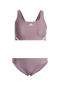 adidas Sportswear 3-STRIPES - Bikini - shadow fig pink spark/viola - Zalando.it