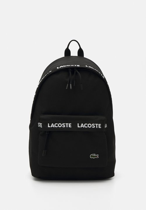 Lacoste Batoh - black/černá - Zalando.cz