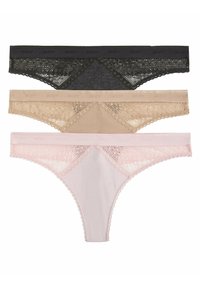 Marks & Spencer 3PACK LACE TRIM - String - soft pink/rose - ZALANDO.FR