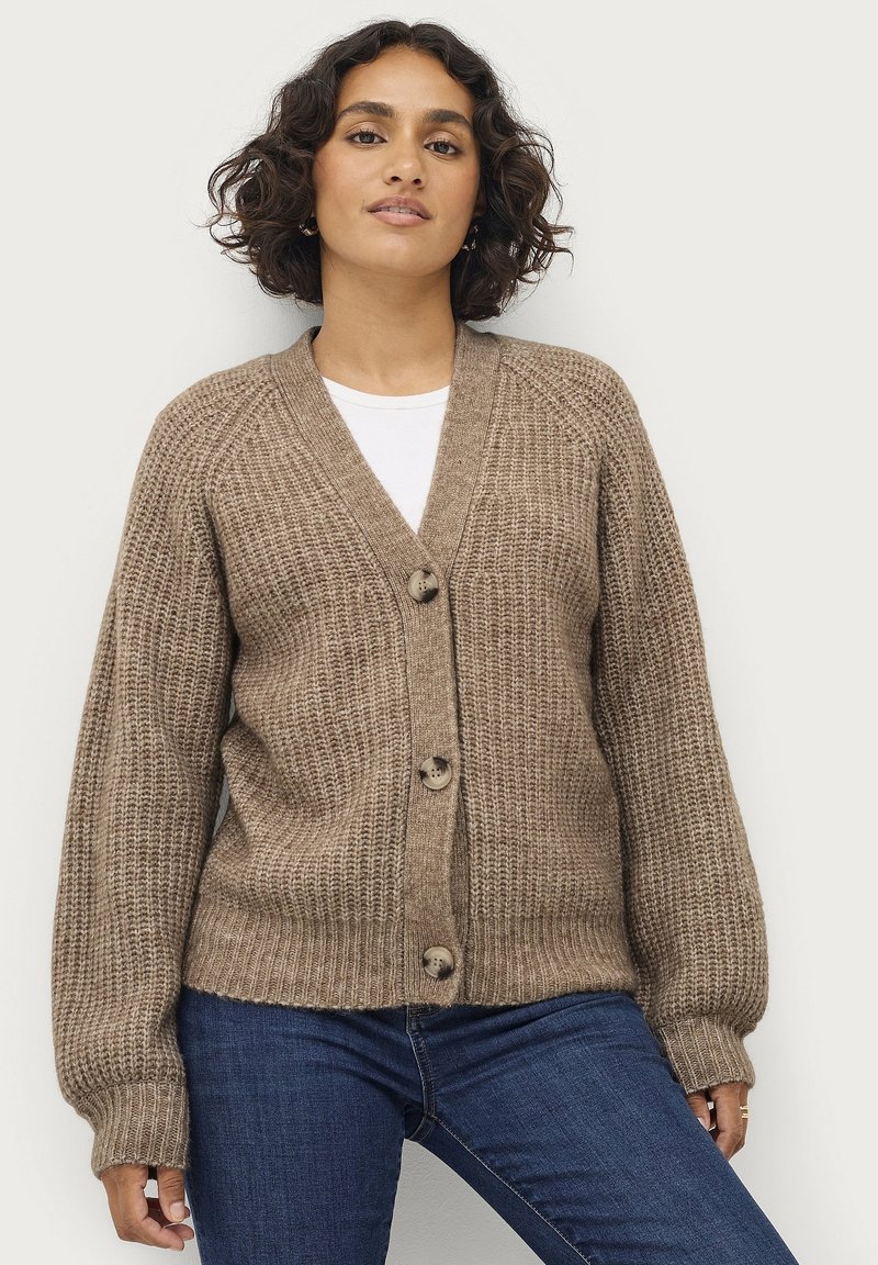 Ellos Collection Cardigan - beige - Zalando.dk