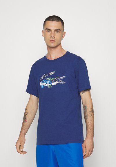 Lacoste Sport Tennis Sport T Shirt White Navy Blue Sinople Weiß