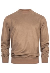 INDICODE JEANS Sweater - rubber/gemêleerd bruin - Zalando.nl