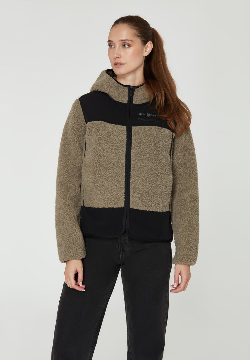 Sail Racing W GALE PILE ZIP HOOD - Fleecejakke - sand/beige - Zalando.dk