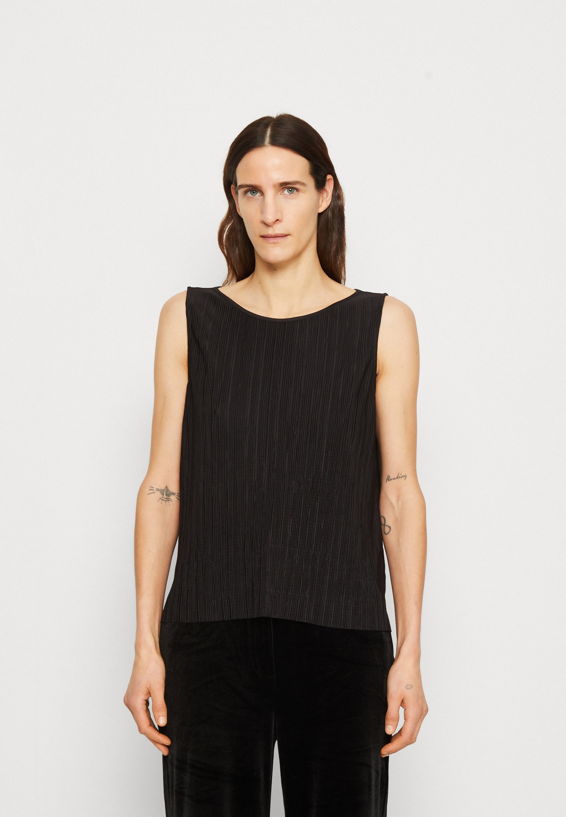 Esprit PLISSEE Bluse Black svart Zalando no Esprit PLISSEE Bluse Black svart Zalando no