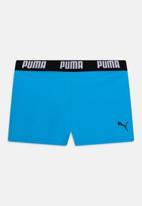Puma SWIM BOYS LOGO SWIM TRUNK - Swimming shorts - energy blue/blue ...