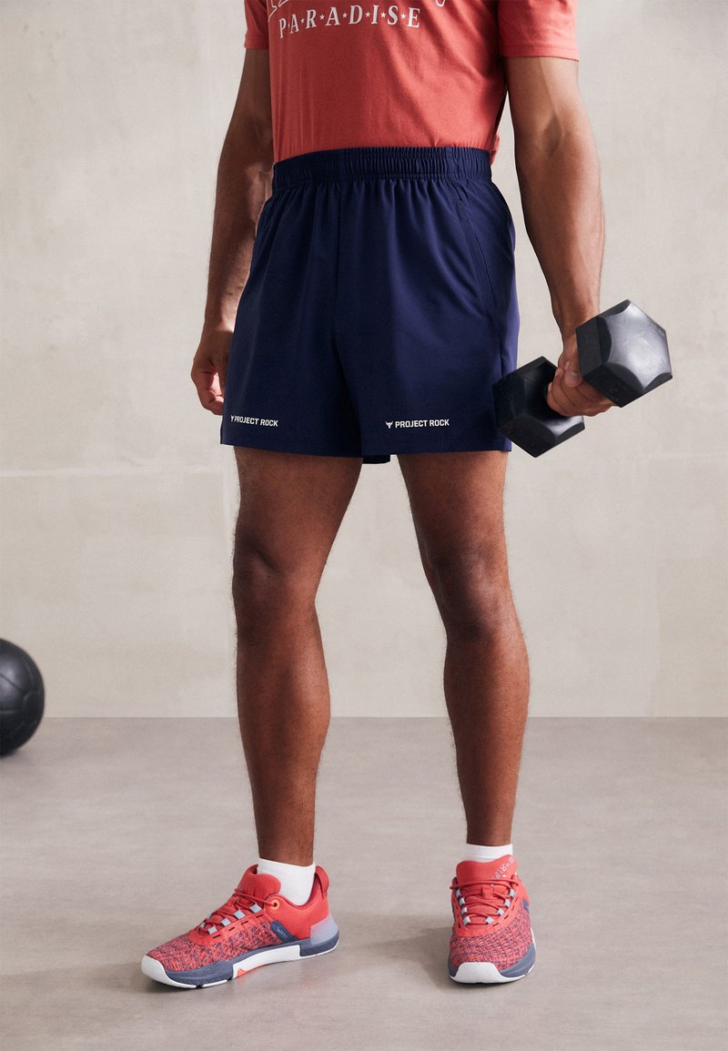 Under Armour ROCK LEG DAY - Urheilushortsit - midnight navy ...