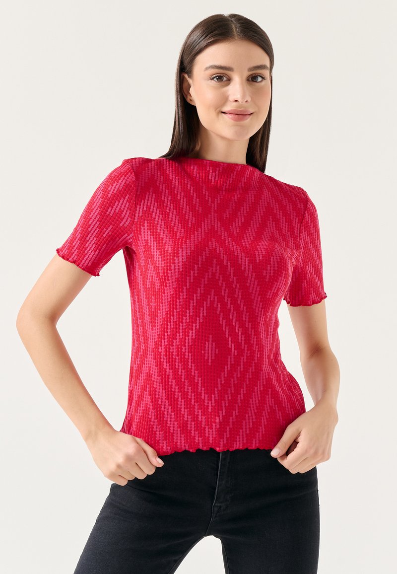 Jimmy Key T-Shirt print - red/rot - Zalando.de