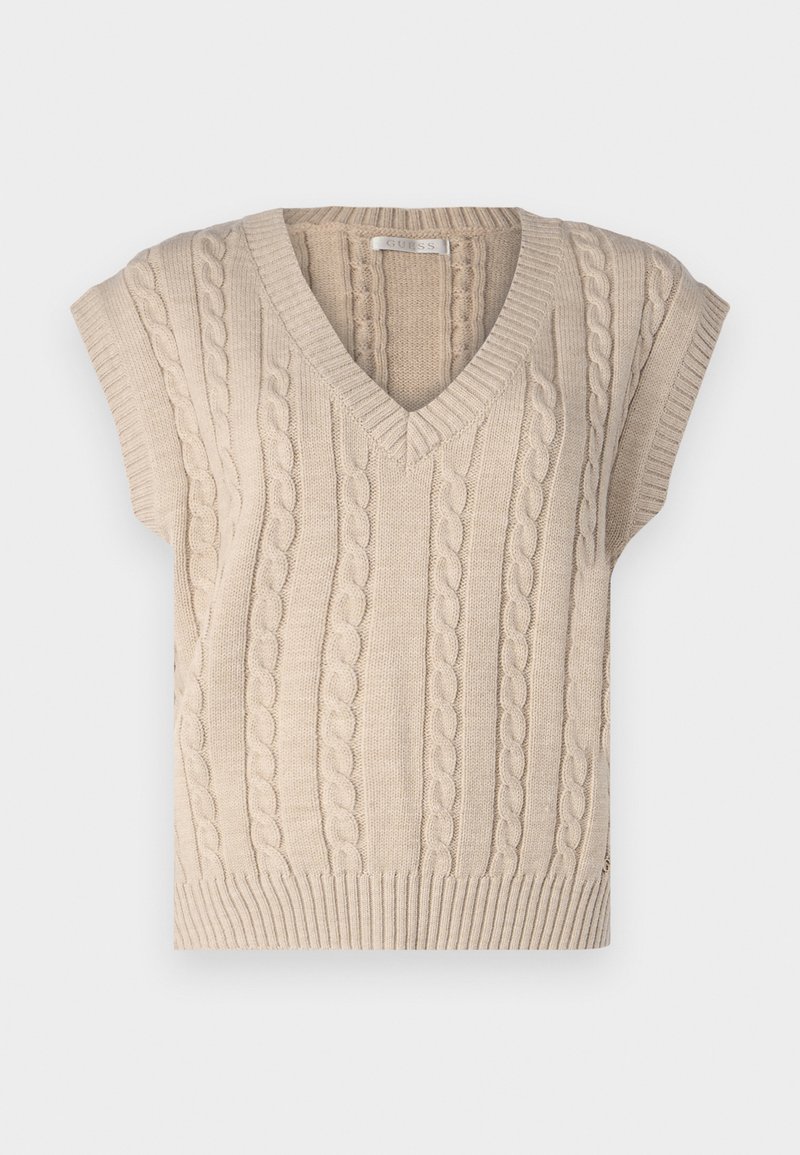 Guess ZYLEE - Kamizelka/piaskowy - Zalando.pl