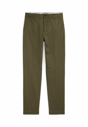 Polo Ralph Lauren CROPPED SLIM FIT TWILL CHINO TROUSER - Pantalones chinos - newport navy/azul ...