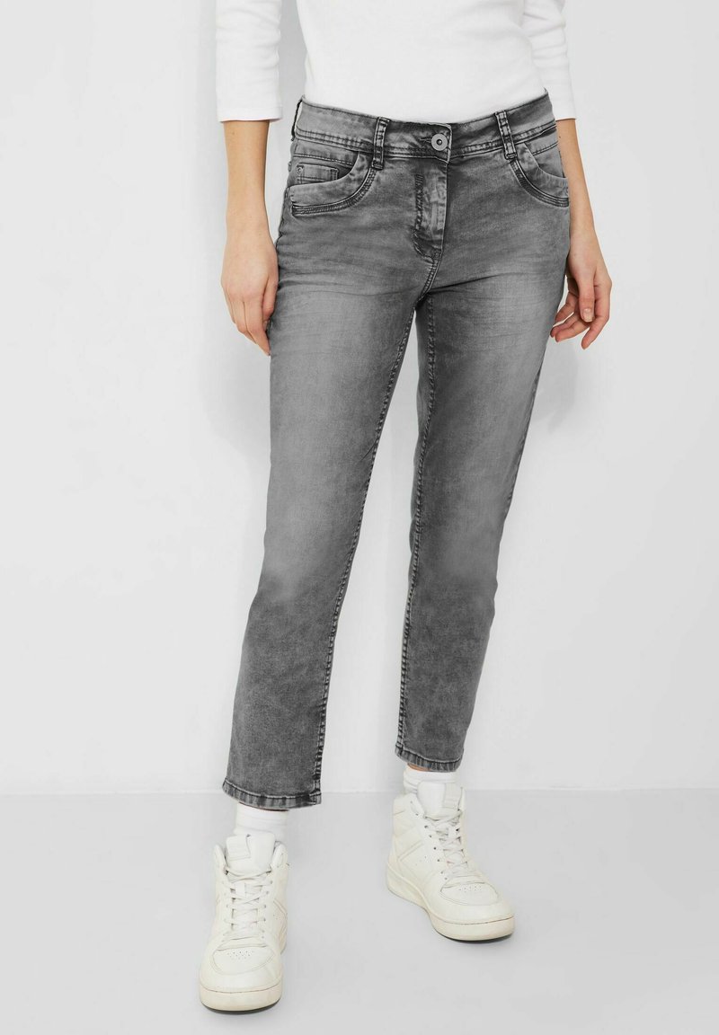 Cecil Jeans Slim Fit - grau/grey denim - Zalando.ch
