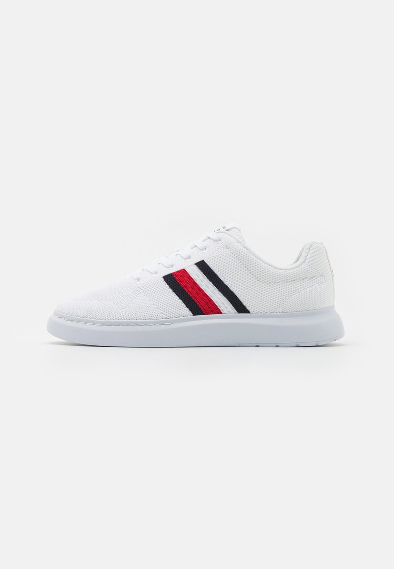 Tommy Hilfiger LIGHTWEIGHT CUPSOLE STRIPES - Trainers - white - Zalando ...