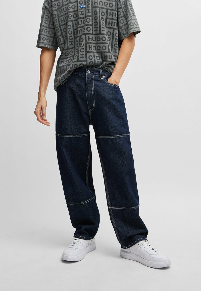 HUGO CARPENTER - Jeans baggy - dark blue eleven/blu scuro - Zalando.it
