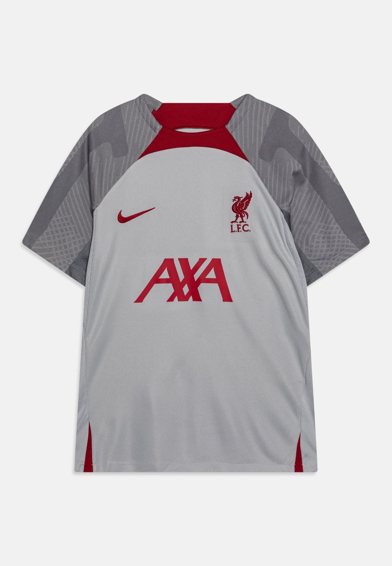 Nike Performance Liverpool Fc Strike Sport T Shirt Wolf Grey Smoke