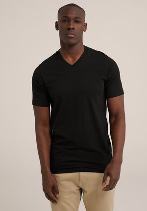 Solid SDVOLKER BT - T-Shirt basic - black/schwarz - Zalando.de