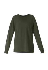 Sweaty Betty AFTER CLASS LONGLINE - Sweater - nori green/kaki - Zalando.nl