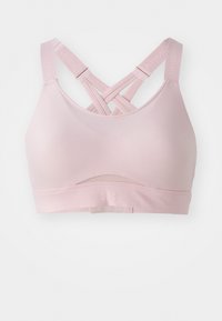 Under Armour HIGH STRAPPY - Sport-bh met high support - prime pink/roze ...