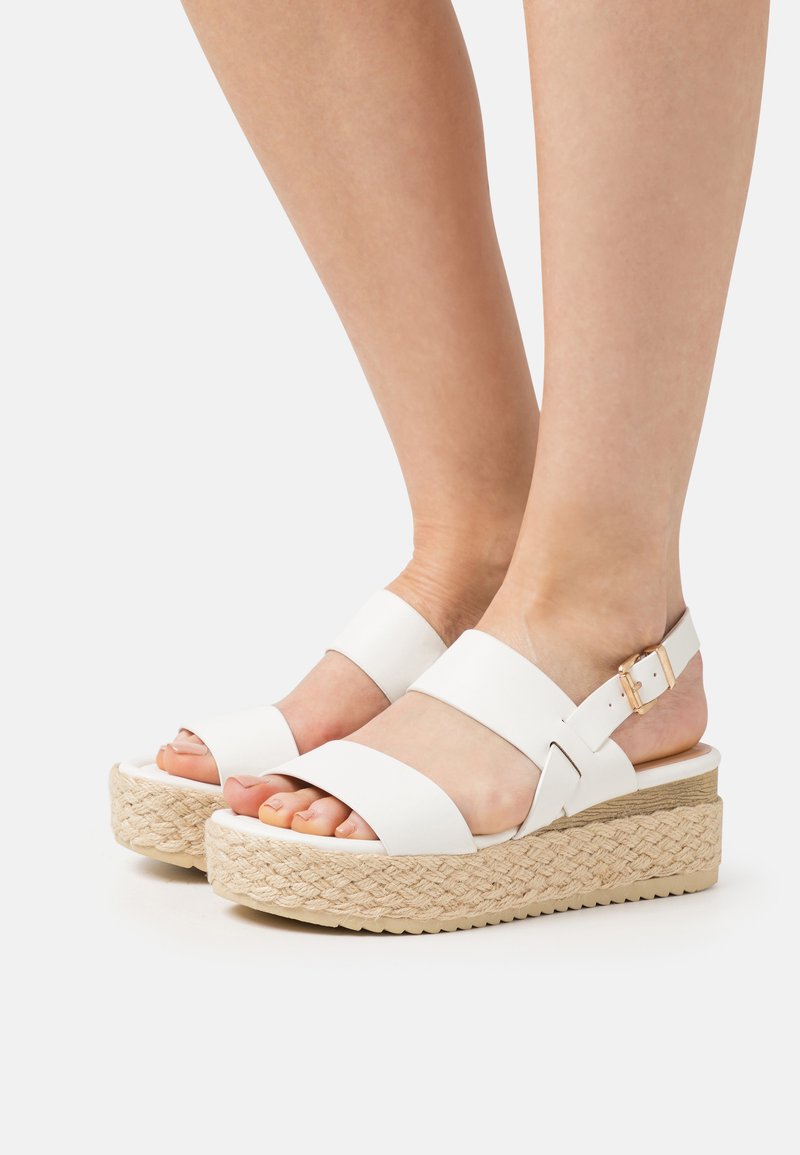 Anna Field Loafers - white/hvit - Zalando.no
