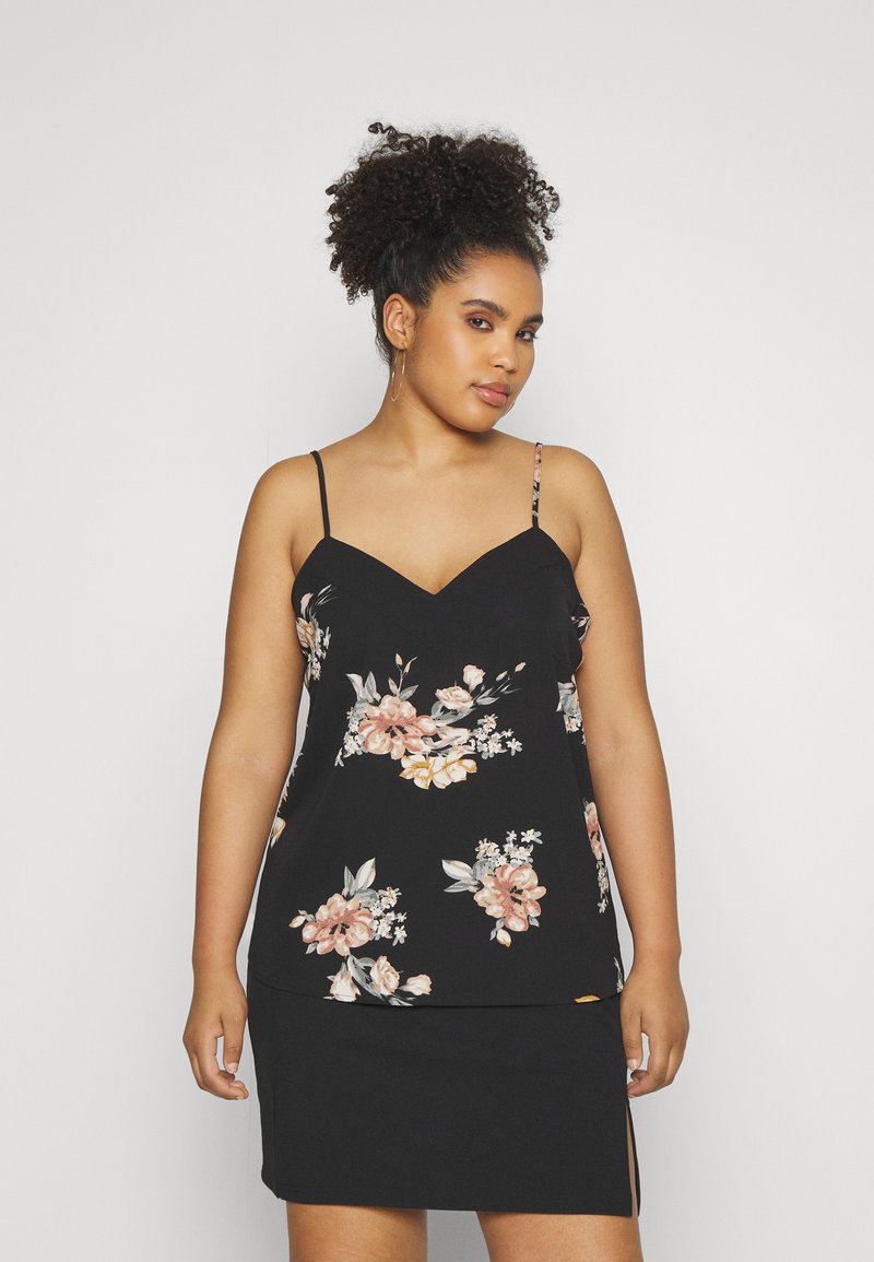 ONLY Carmakoma CARLUX CELI SINGLET - Top - black/nero - Zalando.it