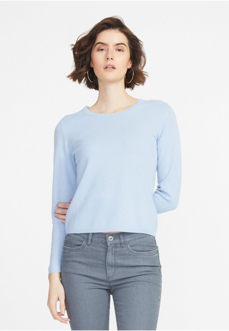 PETER HAHN Strickpullover - light blue/hellblau - Zalando.ch