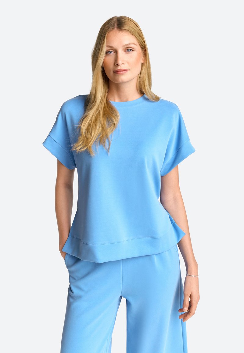 Rich & Royal AUS SUPERSOFTEM - T-shirts basic - cruise blue/lyseblå ...