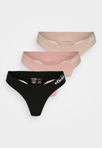 Ellesse SCALLOP THONG 3 PACK - Stringit - pink/pinkki - Zalando.fi