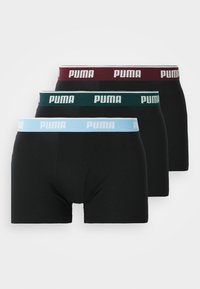 Puma MEN EVERYDAY BASIC 3 PACK - Boxer brief - black/nero - Zalando.it