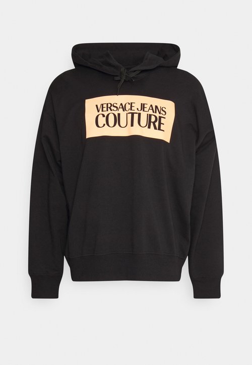 Versace Jeans Couture Vetoketjullinen college - black/gold/musta ...