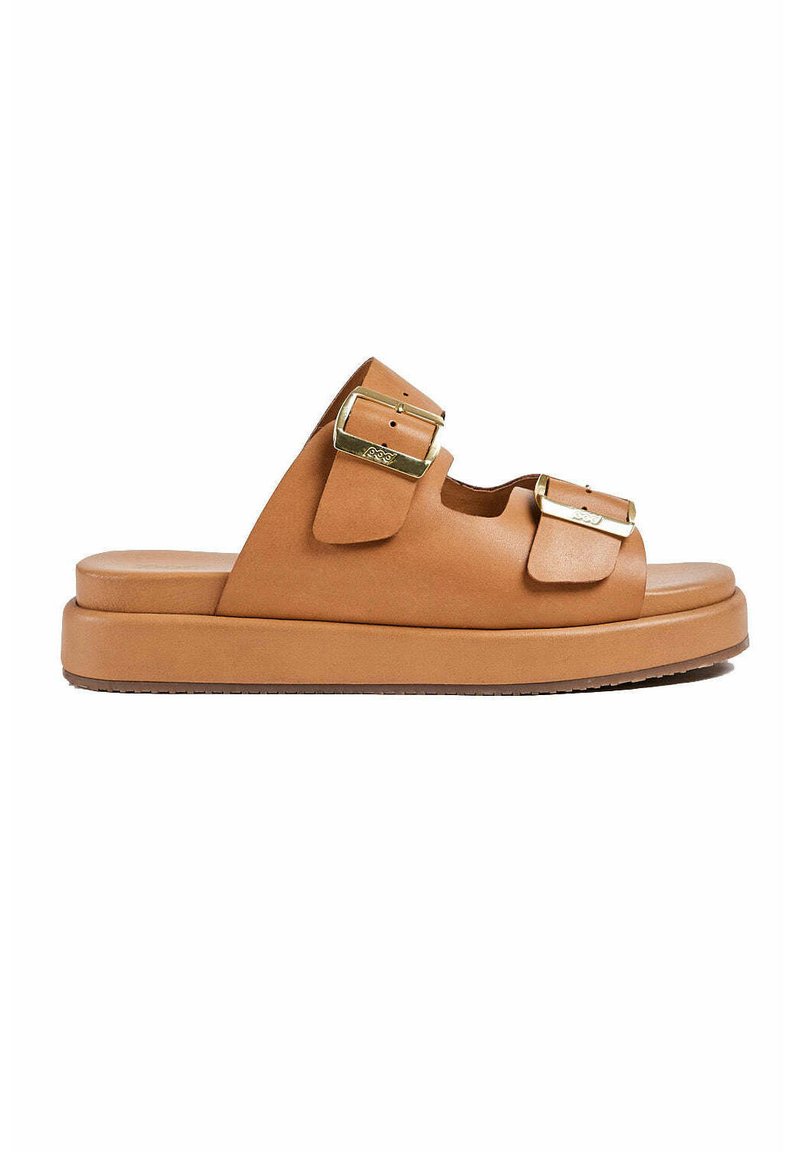 POD AVA - Pantolette flach - tan - Zalando.at