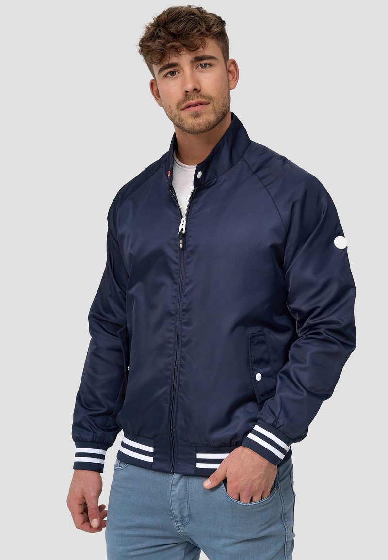 INDICODE JEANS AYSER - Bomber Jacket - navy/dark blue - Zalando.de