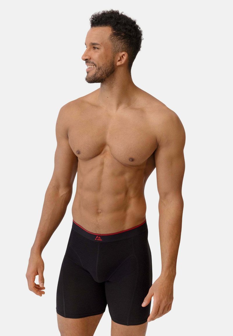 Danish Endurance EXTRA 3-PACK - Pants - black red/black - Zalando