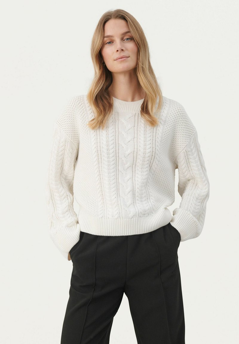 Part Two FLORCITA - Neule - tofu/beige - Zalando.fi