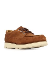 Timberland BRITTON MILLS - Sportlicher Schnürer - rust suede/braun ...