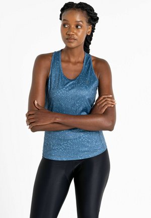 Next NEXT ACTIVE RACER BACK FITTED SPORTS VEST TOP - Top - blue neutral ...