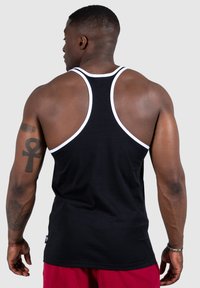 Smilodox STRINGER PAT - Unterhemd/-shirt - schwarz - Zalando.de