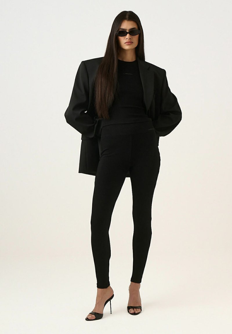 LA MANIA - Rajstopy/czarny - Zalando.pl