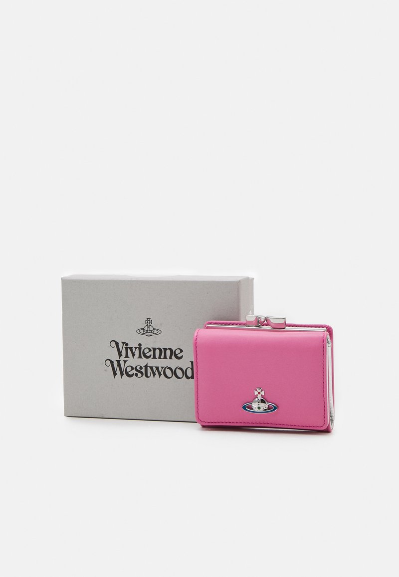 Vivienne Westwood SMALL FRAME WALLET - Wallet - pink/light pink - Zalando