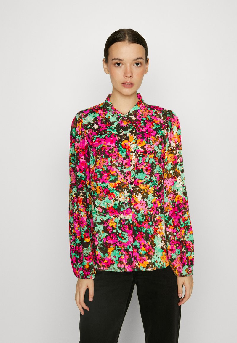 YAS YASMING - Camisa - birch/multicolor - Zalando.es