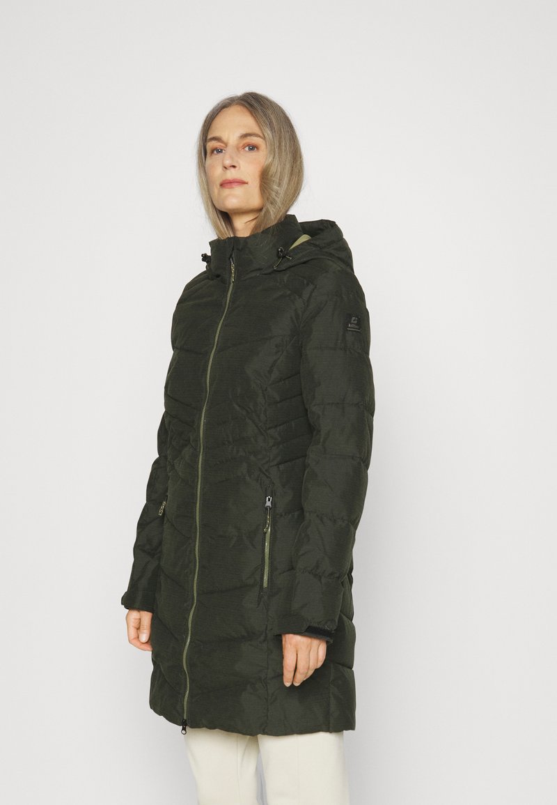 Killtec Wintermantel - dunkeloliv/oliv - Zalando.ch