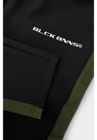 Black Bananas PANEL-V2 - Tracksuit bottoms - moss green/evergreen - Zalando