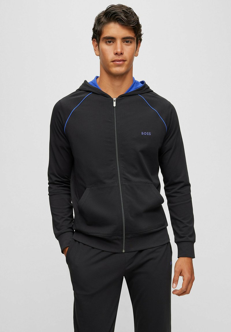 BOSS MIX AMP MATCH H - Sweatjacke - black seven/schwarz - Zalando.de