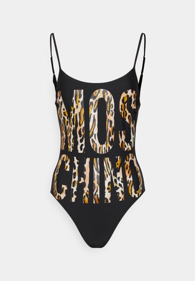 Moschino Swim Underwire Swimsuit Costume Da Bagno Black Nero